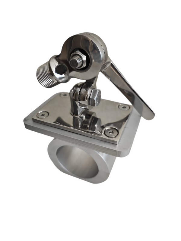 T-Top Clamp on Folding Antenna Mount – Make A Wake Marine
