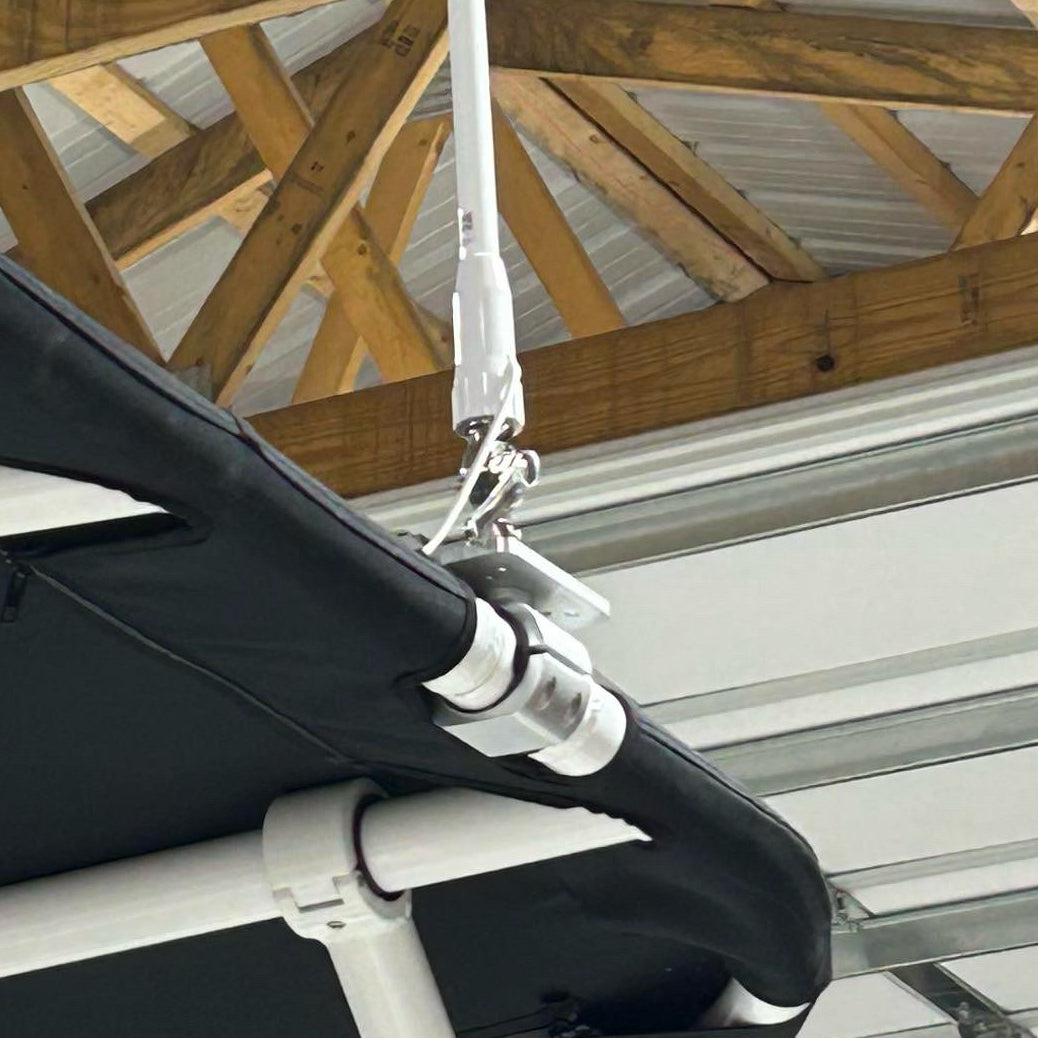 T-Top Clamp on Folding Antenna Mount – Make A Wake Marine