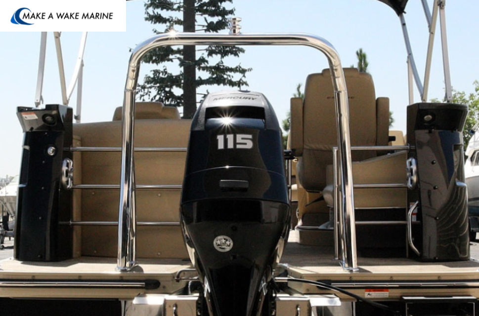 Ski Tow Bar for Pontoon Boats – Make A Wake Marine