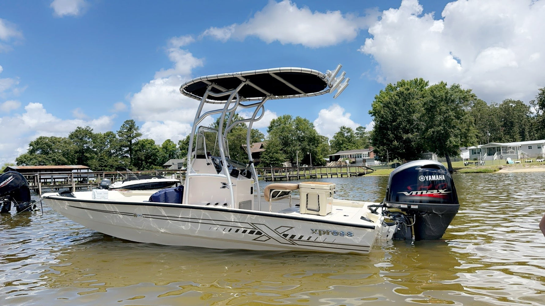 Folding T-Tops Universal for Center Console Fishing Boats – Make A Wake ...